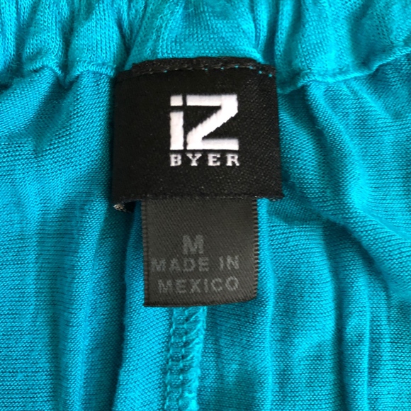 Iz Byer | Tops | Iz Byer Teal Blue Spaghetti Stap Top | Poshmark